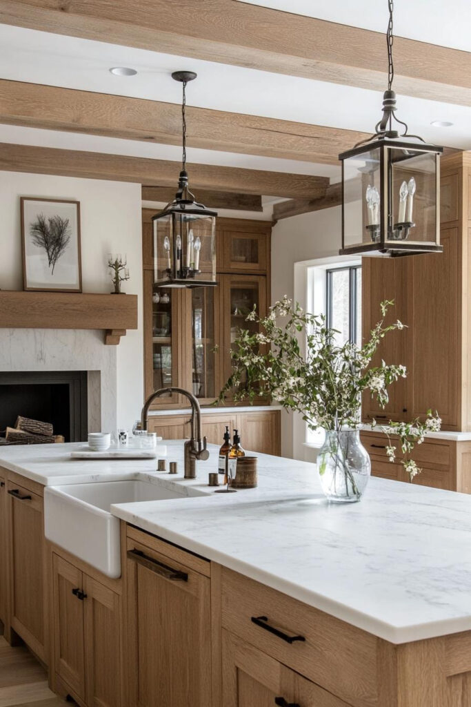 25 Modern Farmhouse Kitchen Interior Designs