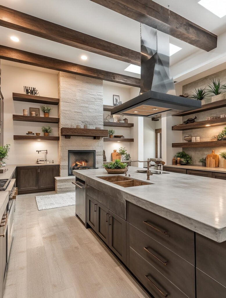 25 Modern Farmhouse Kitchen Interior Designs