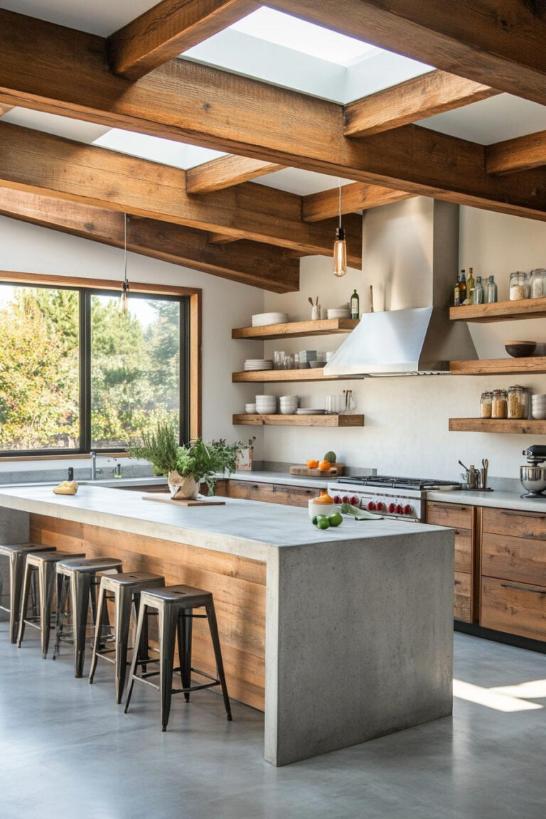 25 Modern Farmhouse Kitchen Interior Designs