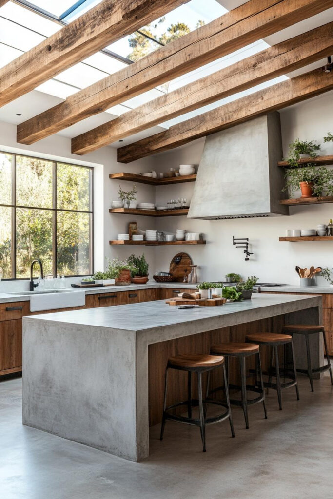 25 Modern Farmhouse Kitchen Interior Designs