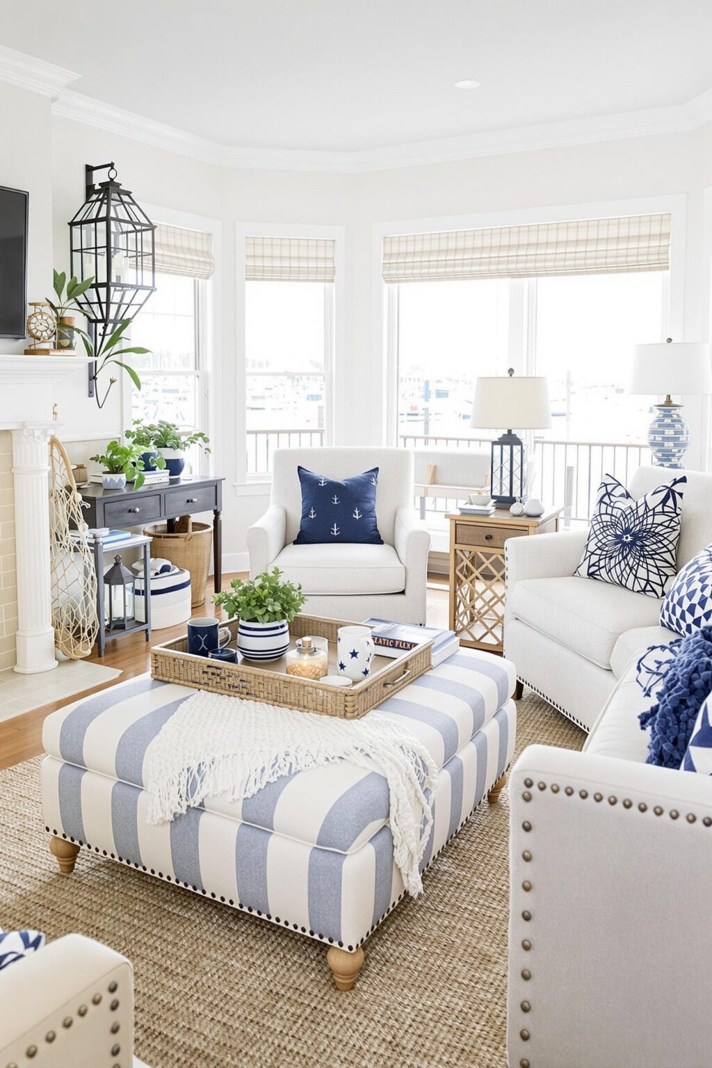 25 Coastal Cape Cod Living Room Ideas