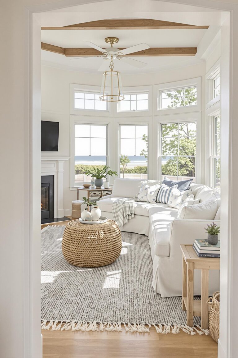 25 Coastal Cape Cod Living Room Ideas