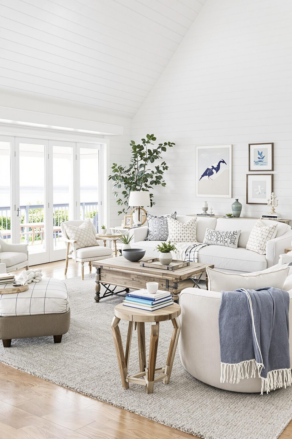 25 Coastal Cape Cod Living Room Ideas