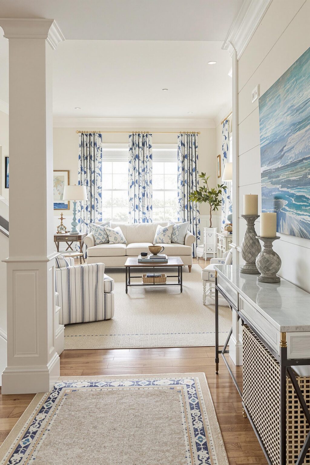 25 Coastal Cape Cod Living Room Ideas