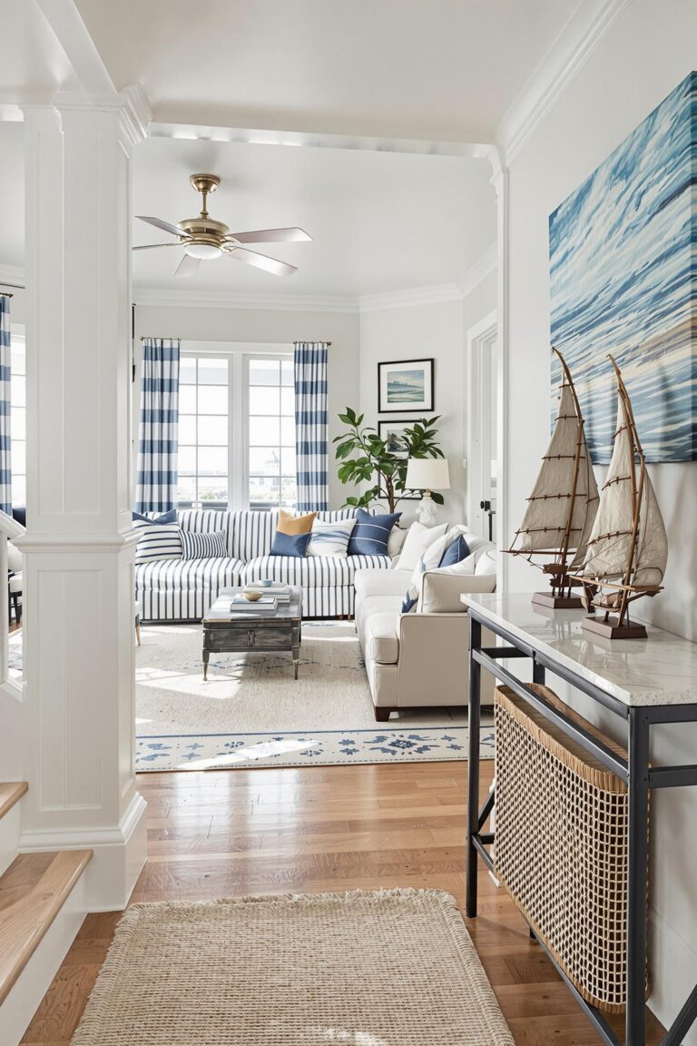 25 Coastal Cape Cod Living Room Ideas