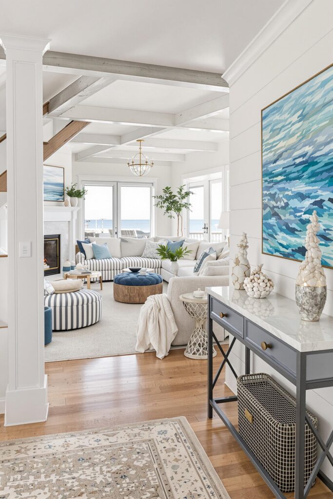 25 Coastal Cape Cod Living Room Ideas