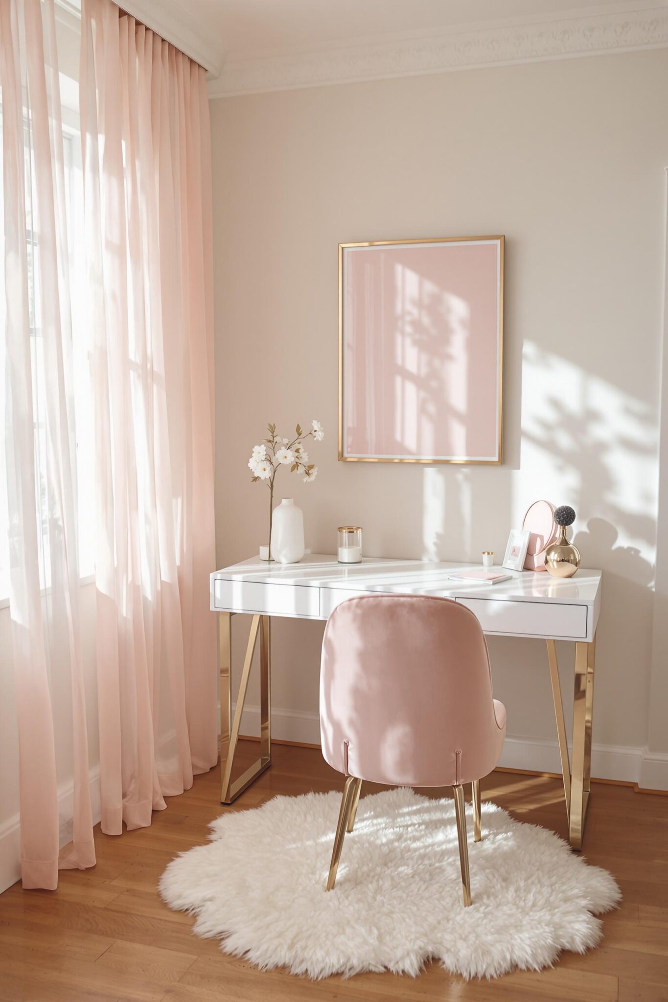 21 Feminine Home Office Design Ideas To Inspire Your Workspace