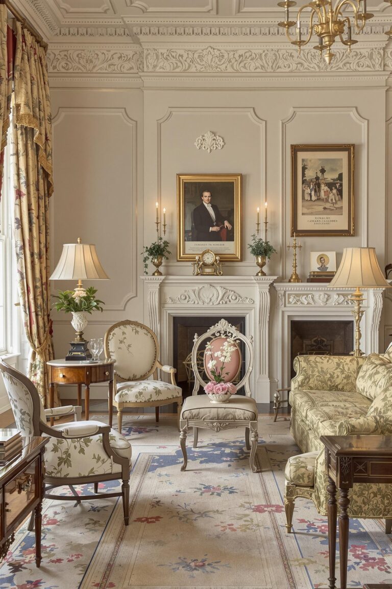 18 Classic English Living Room Designs That Exude Sophistication