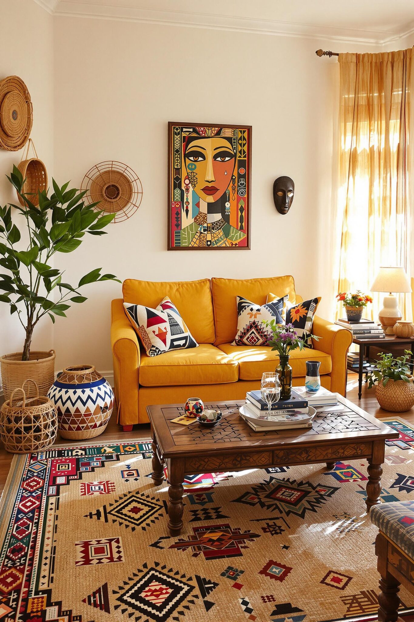 22 Bohemian African Decor Ideas For Your Living Ro