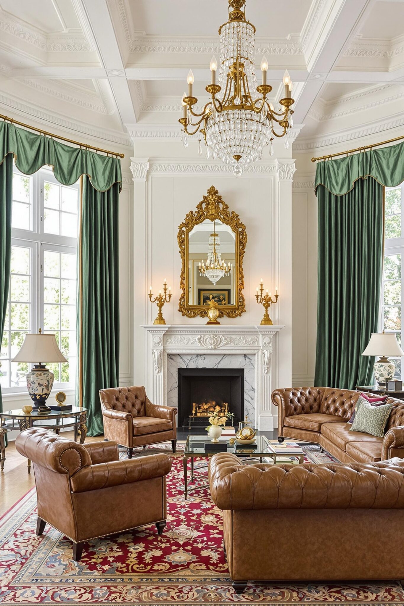 26 Old Money Living Room Designs That Impress