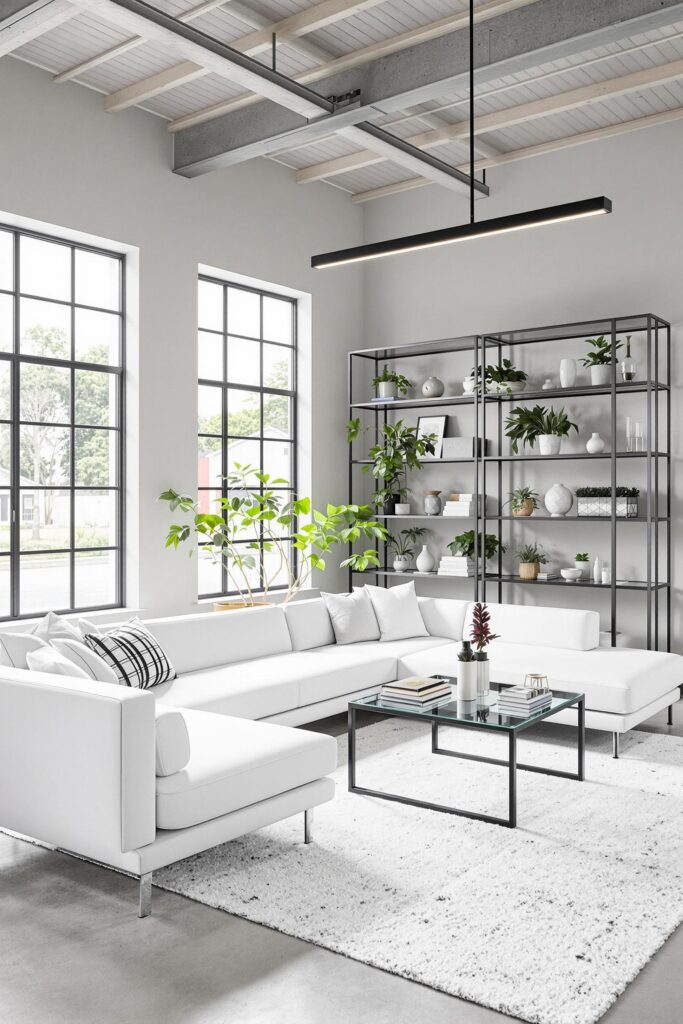 20 Industrial Living Room Designs To Inspire
