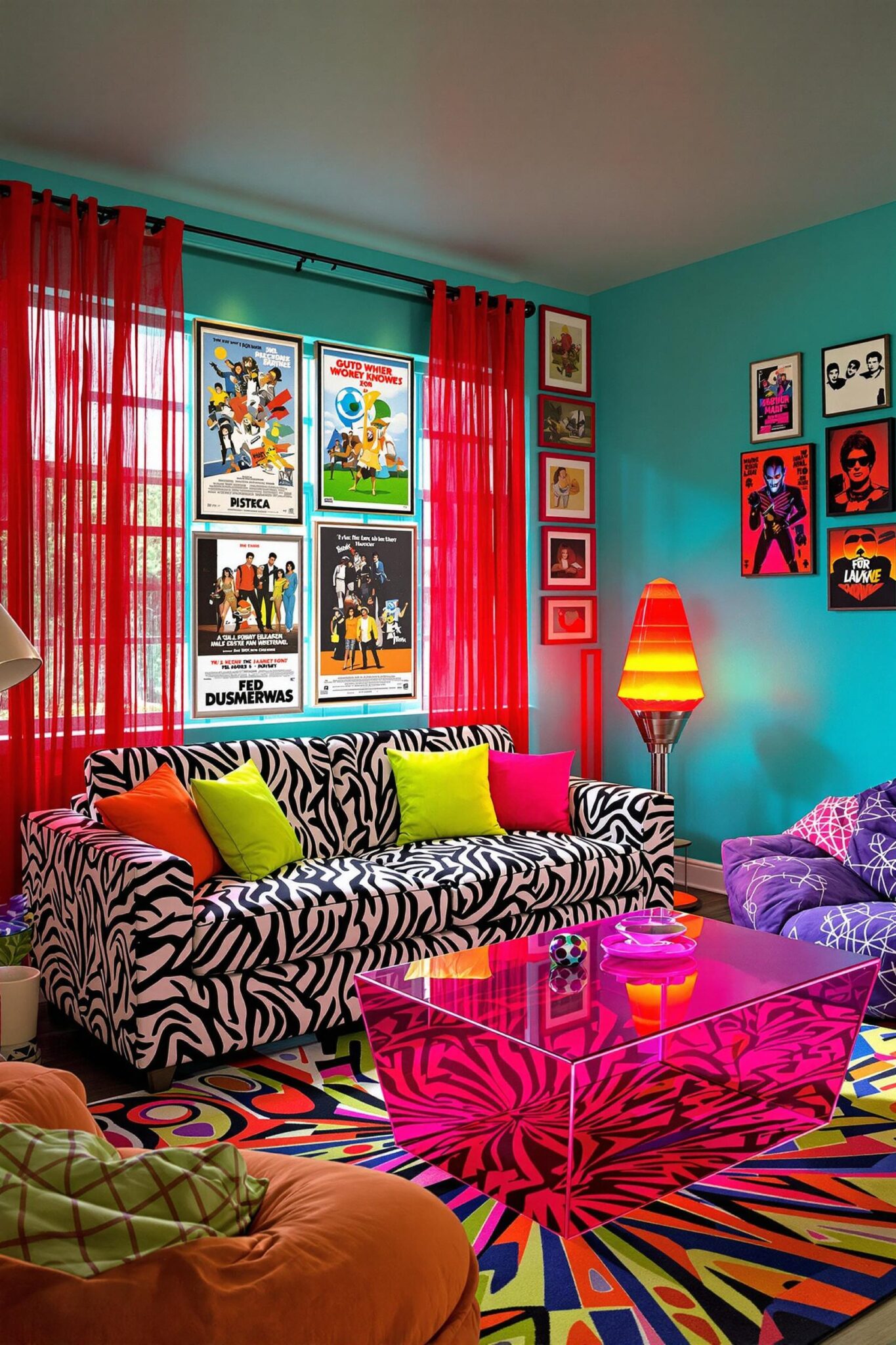 22 80S Interior Designs For Your Living Room