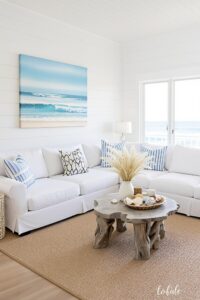 20 Coastal Couch Ideas For Beachy Living Rooms