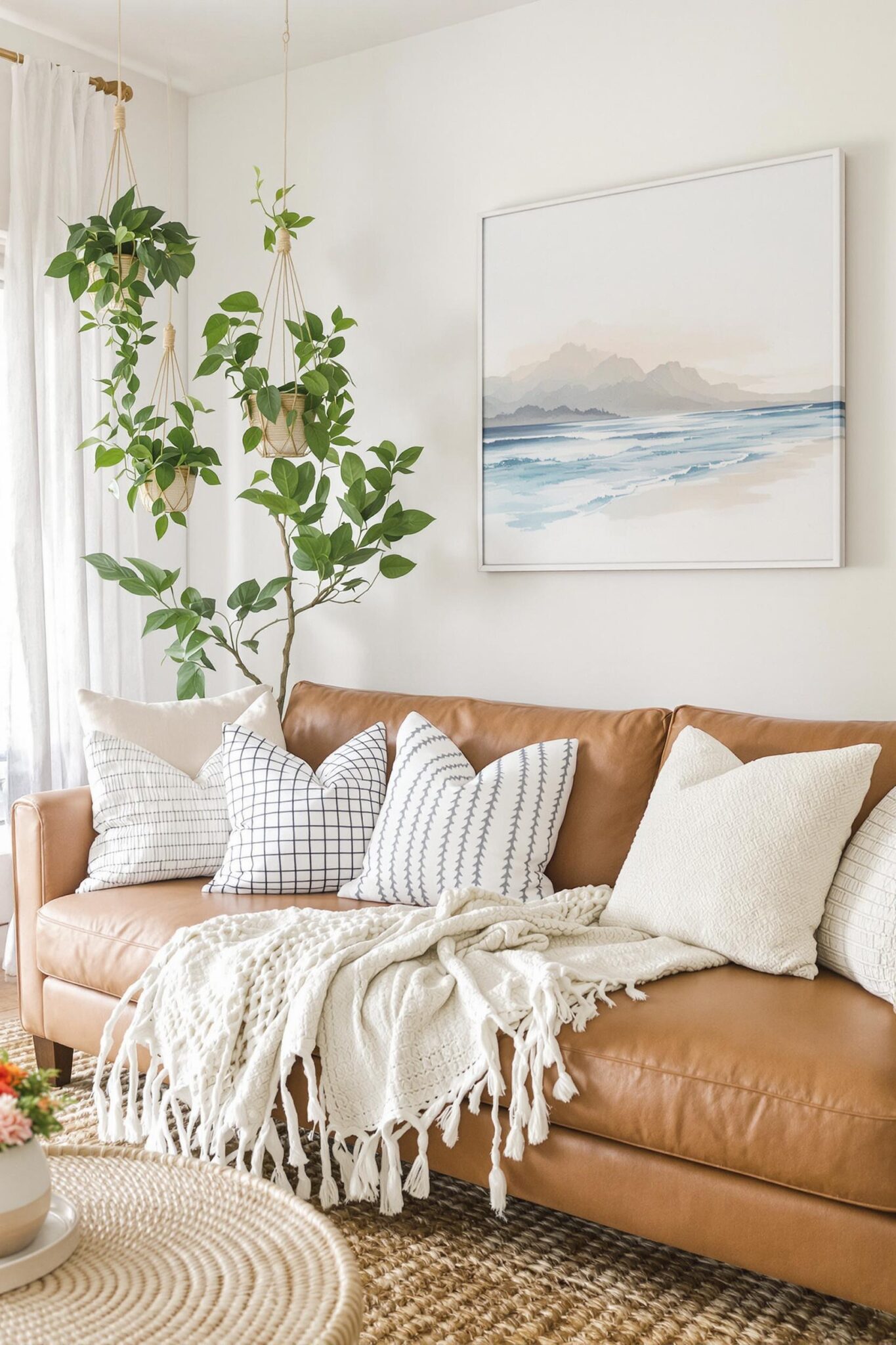 20 Coastal Couch Ideas For Beachy Living Rooms