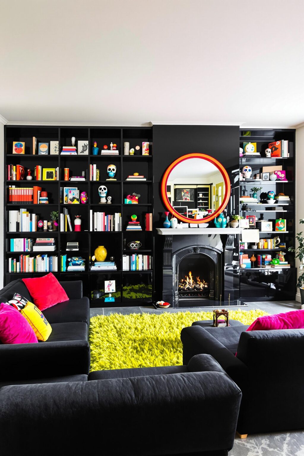 18 Bold Funky Living Room Designs To Try Now